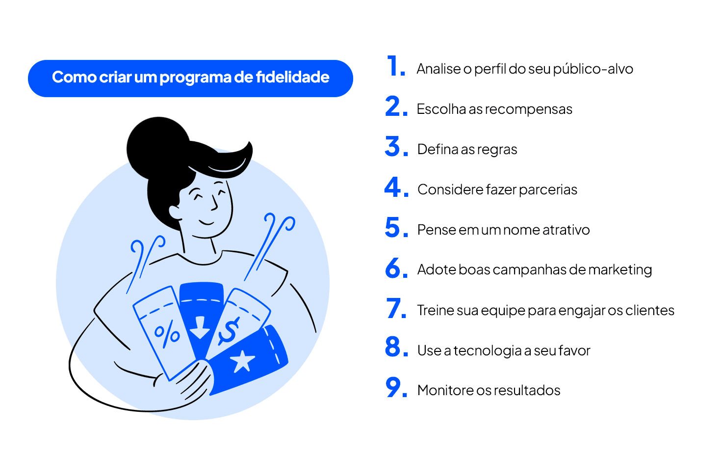 Como criar um programa de fidelidade? 9 passos principais!